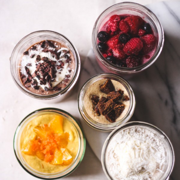 Orange + almond millet porridge